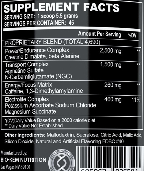 Bio Rage - CROSS THE LIMITS Shop Vitamins & Supplements UK