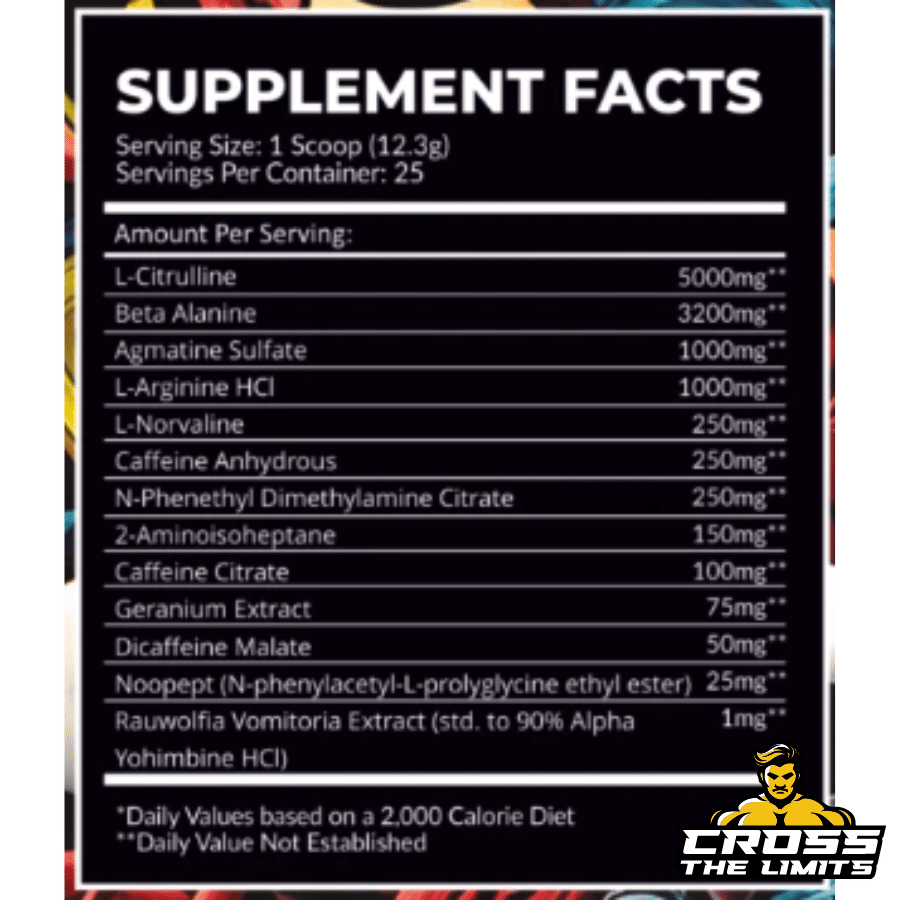 Legit Pharm Legit Pre-workout 308g (First Version) - CROSS THE LIMITS ...